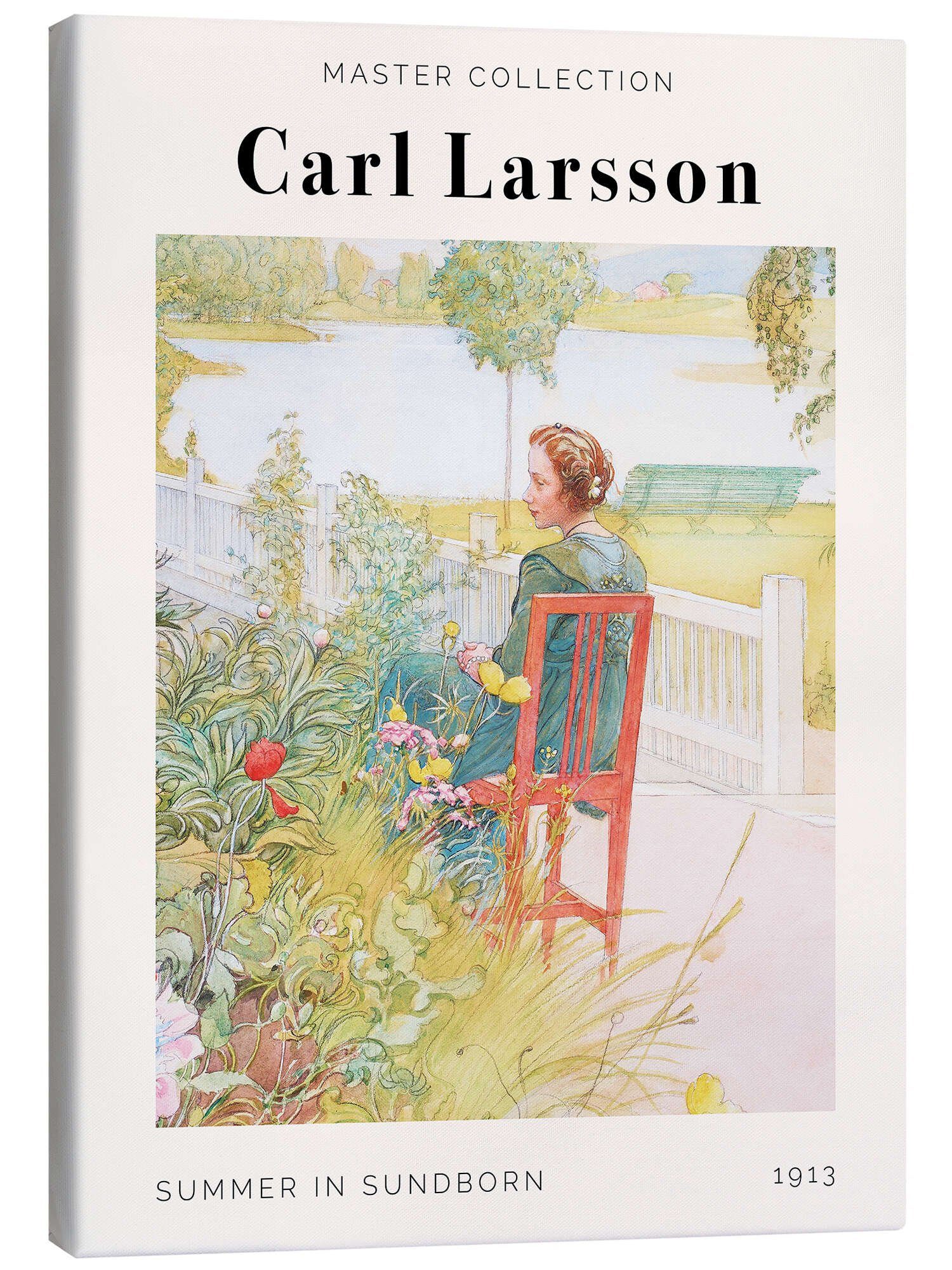 Posterlounge Leinwandbild Carl Larsson Summer In Sundborn 1913