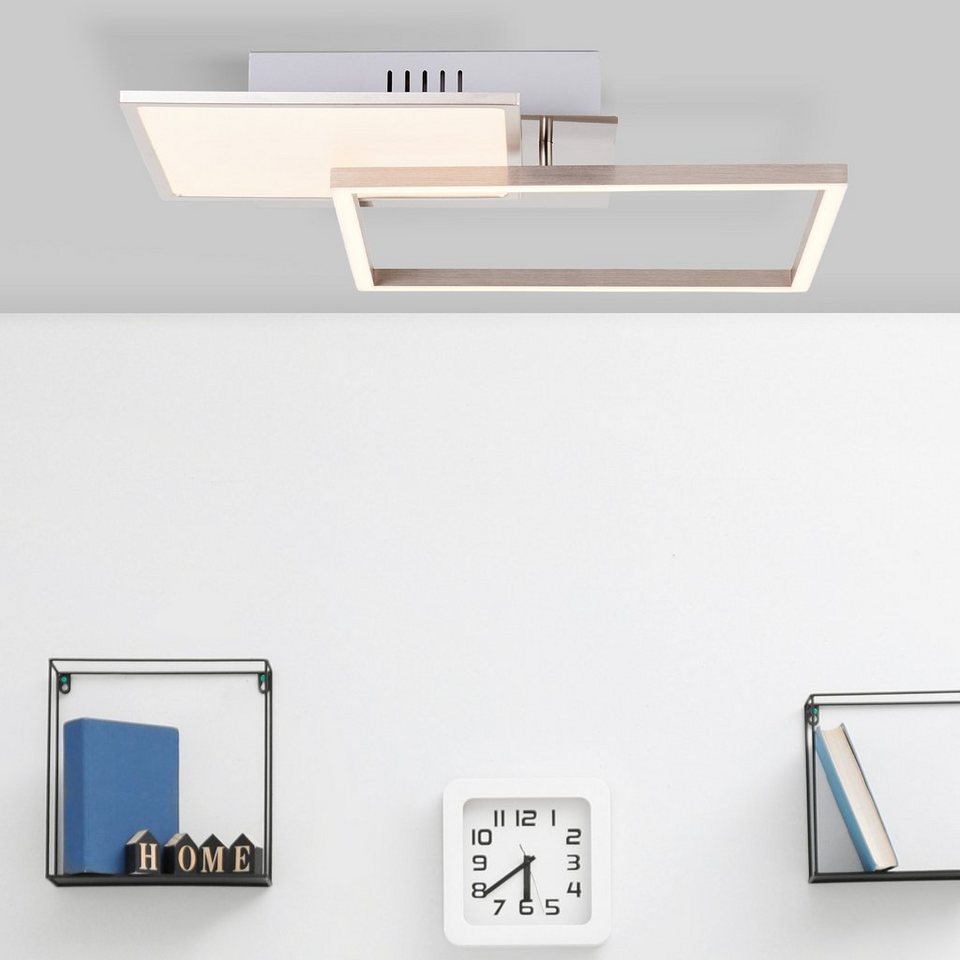Lightbox Led Deckenleuchte Dimmfunktion Led Fest Integriert Warmweiß