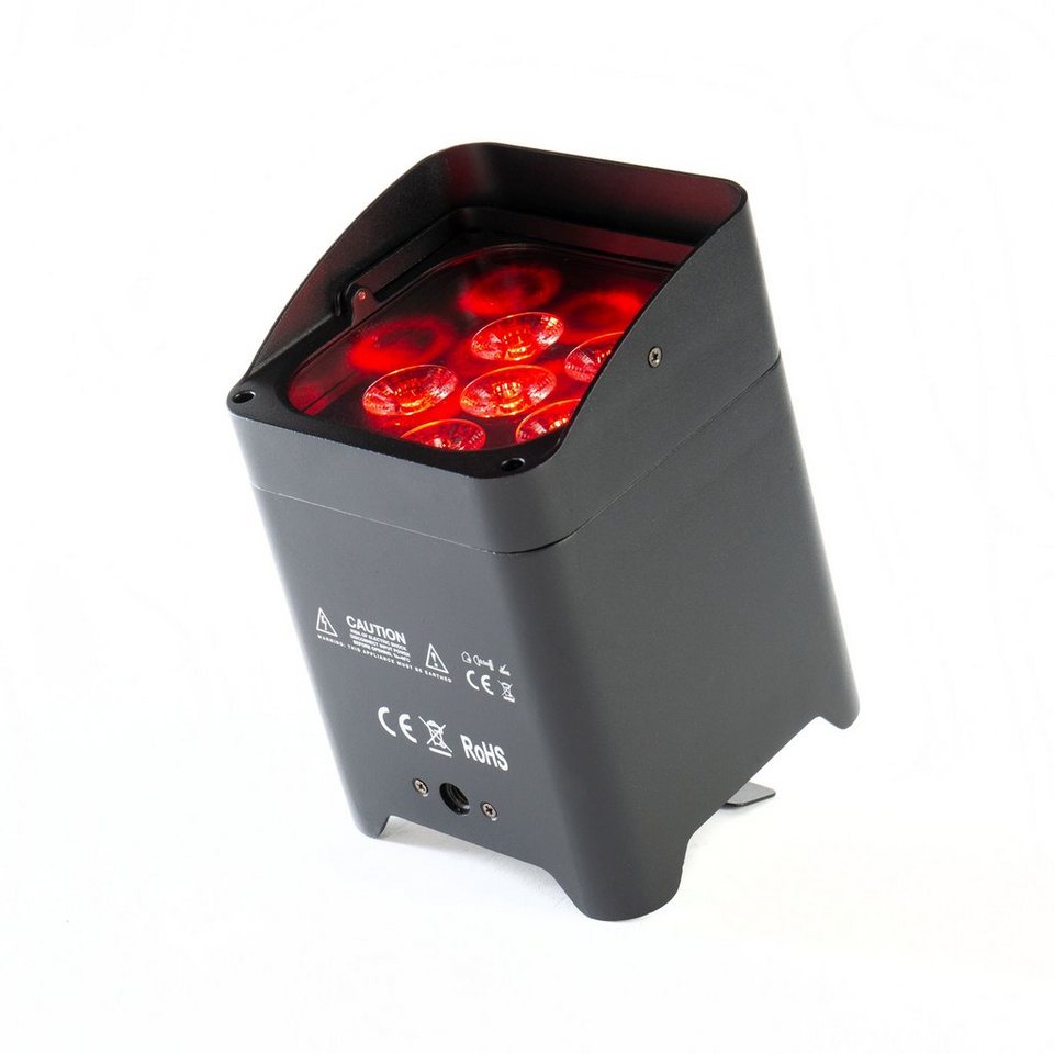 Lightmaxx Led Scheinwerfer Vector Bat Led 6x12 Watt Akkubetriebener