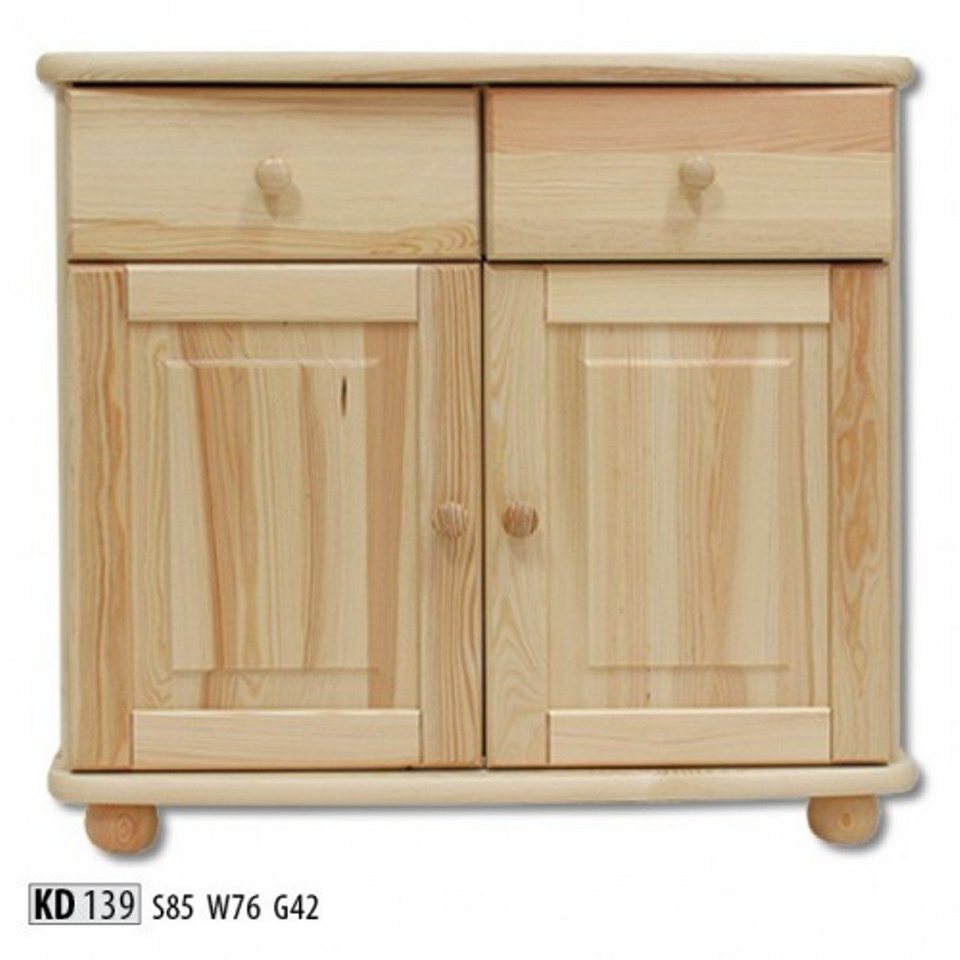 Jvmoebel Sideboard Massive Kommode Sideboard Schrank Echtholz Schränke