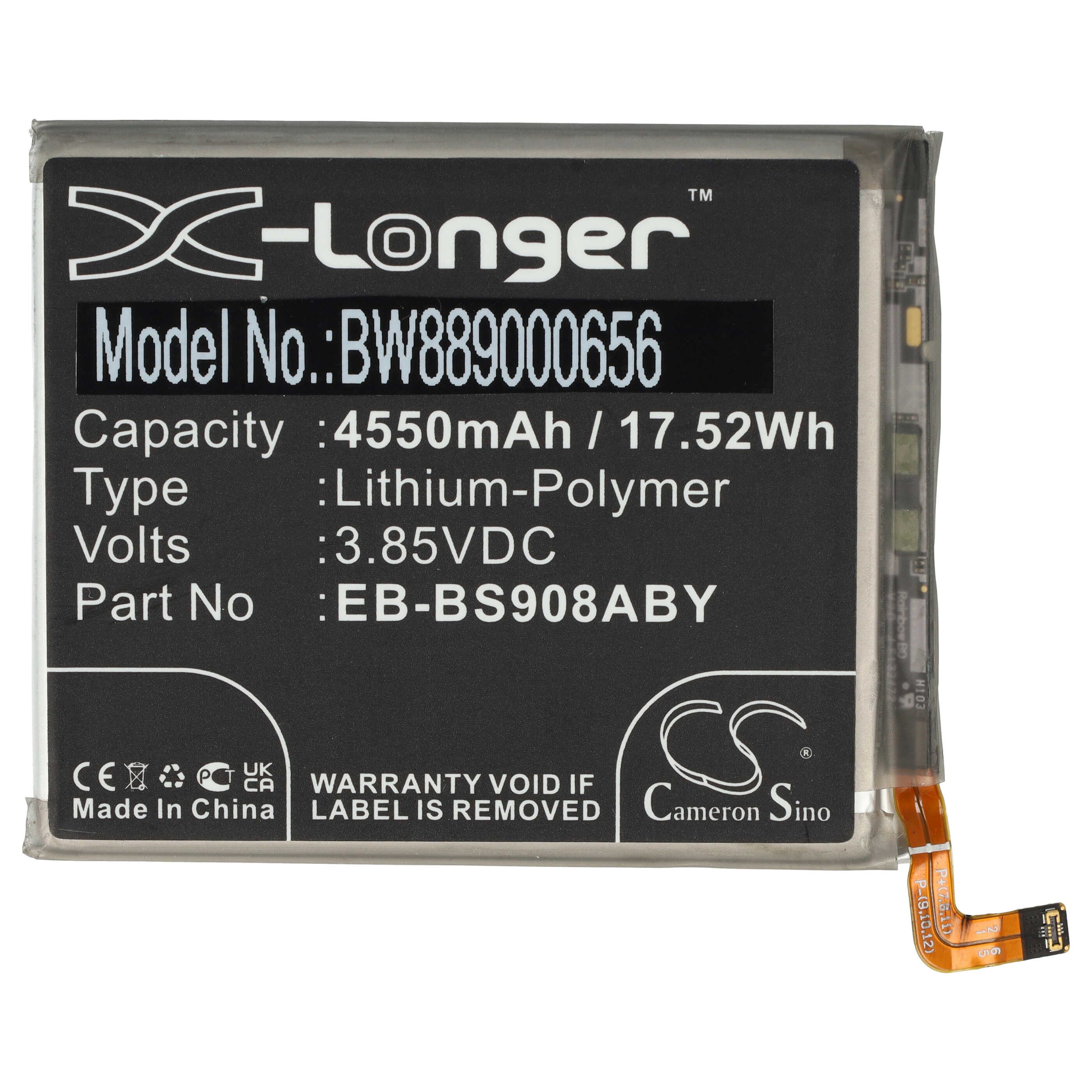 vhbw passend für Samsung Galaxy S22 Ultra SM-S9080, S22+ 5G SM-S906W ...