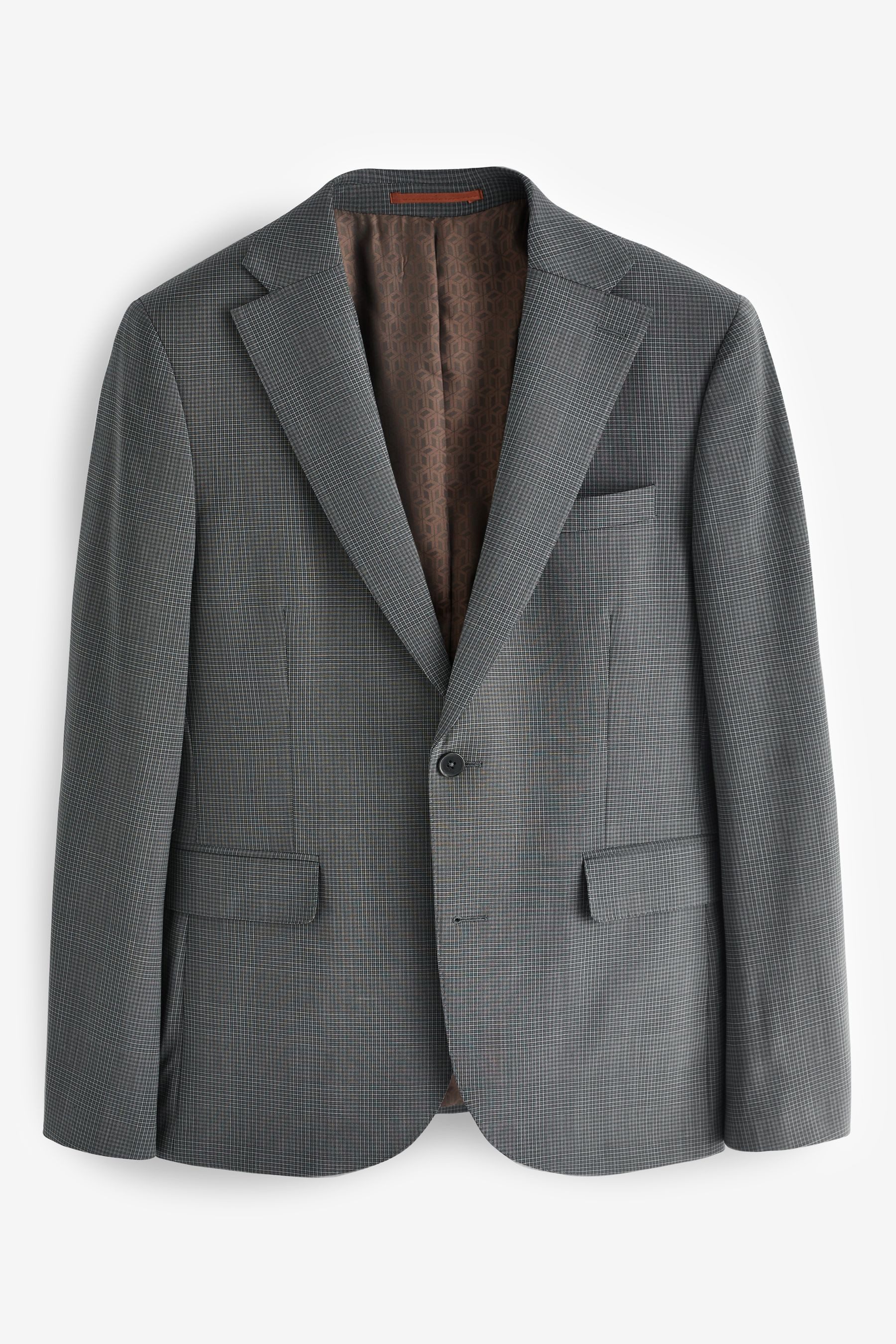 Next Baukastensakko Skinny Fit Sakko Mit Karomuster 1 Tlg Next