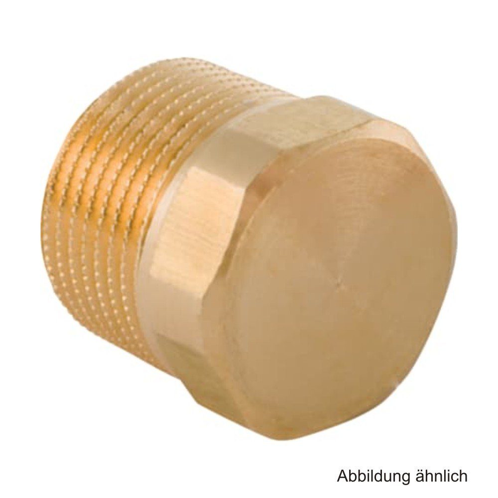 GEBERIT Wasserrohr Geberit PushFit Stopfen mit Außengewinde 3/4", Messing