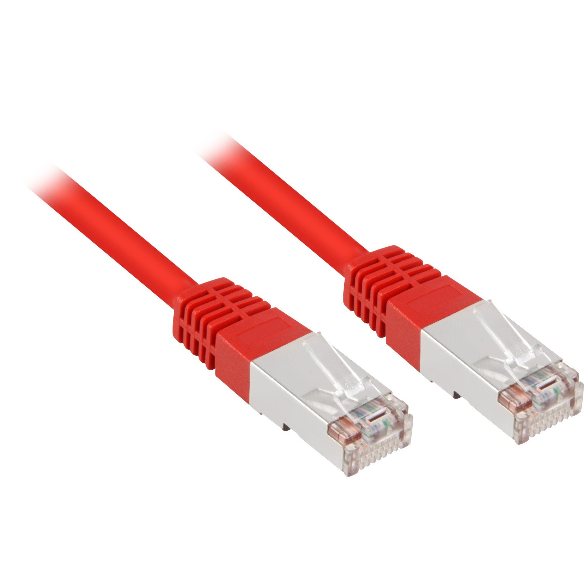 Sharkoon Patchkabel RJ45 Cat.5e SFTP LAN-Kabel, Anschlüsse: 1x RJ-45 ...