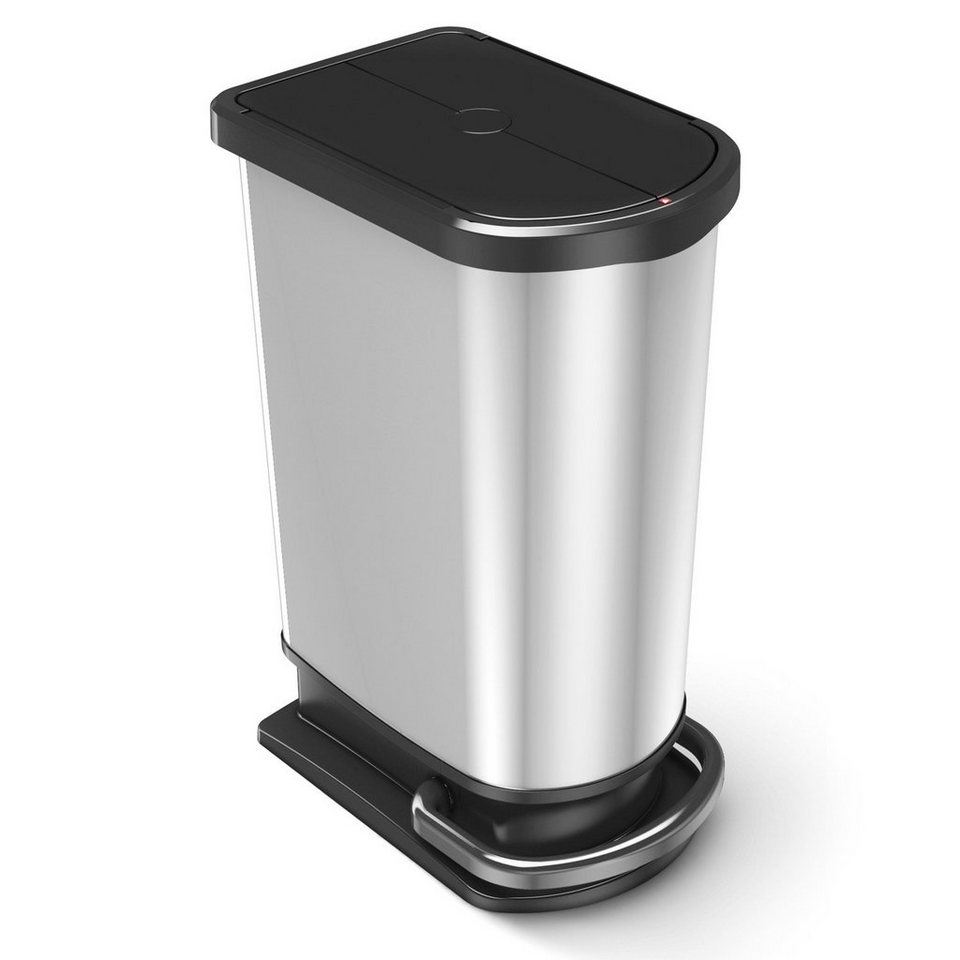 Rotho Mülleimer Treteimer Duo 50 L Paso« Kaufen Otto