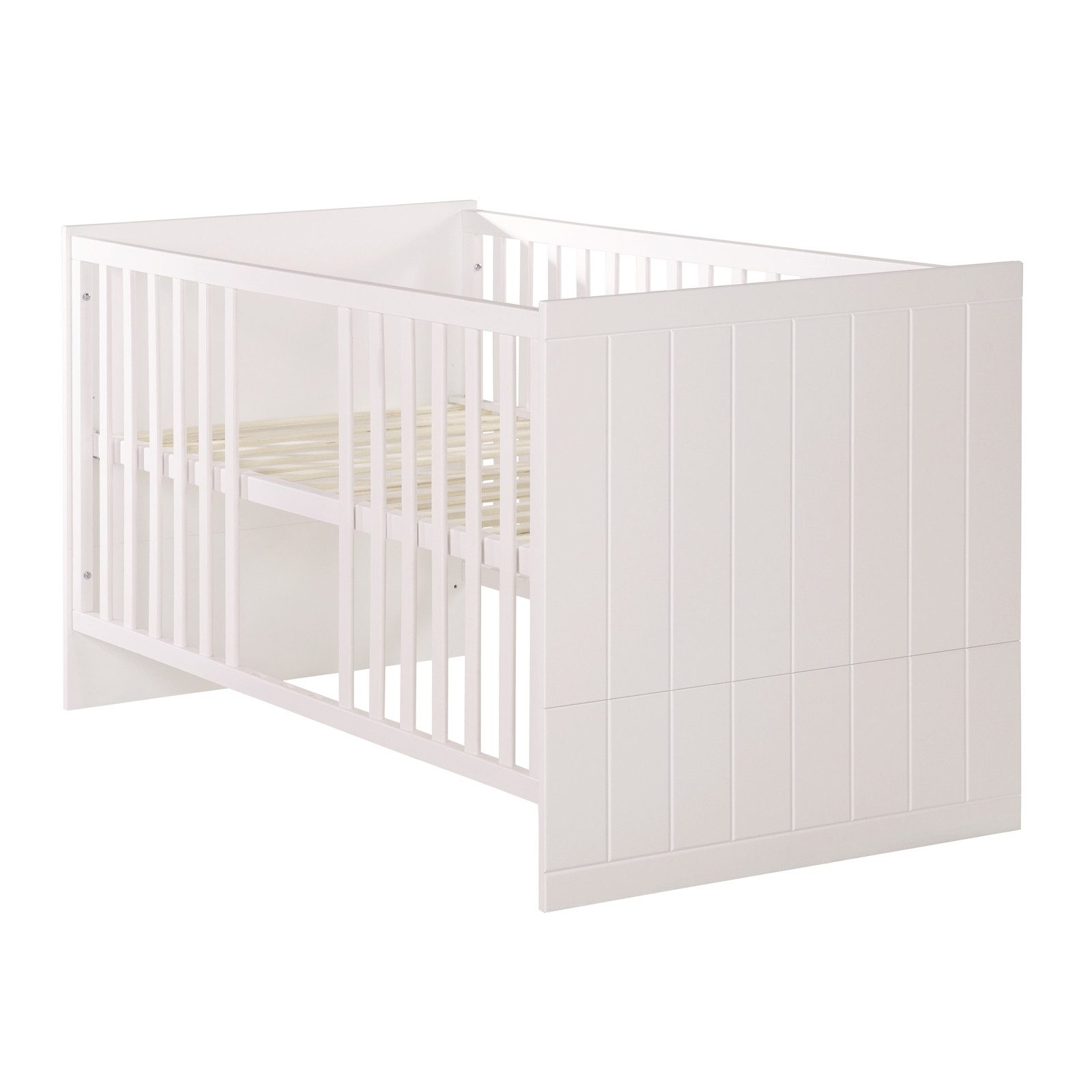 roba® Kinderbett, Roba Kombi-Kinderbett 70x140 cm LOTTE mit Schlupfsprossen