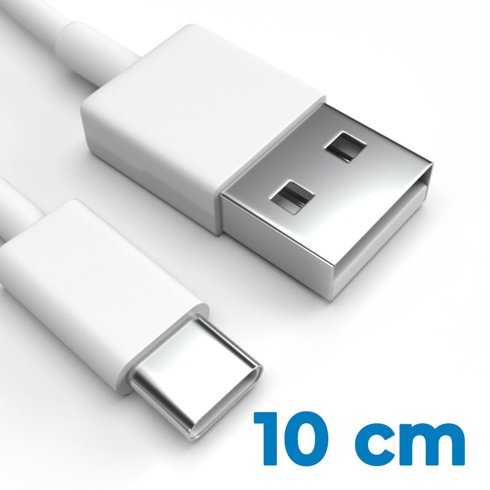 Justcom Blade X USB-Kabel, USB-C, USB-A (10 cm), Schnellladekabel ...