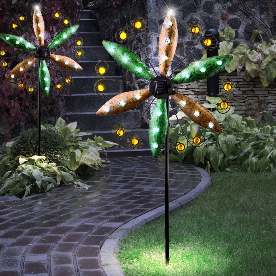 Etc Shop Led Solarleuchte Led Leuchtmittel Fest Verbaut Kaltweiß