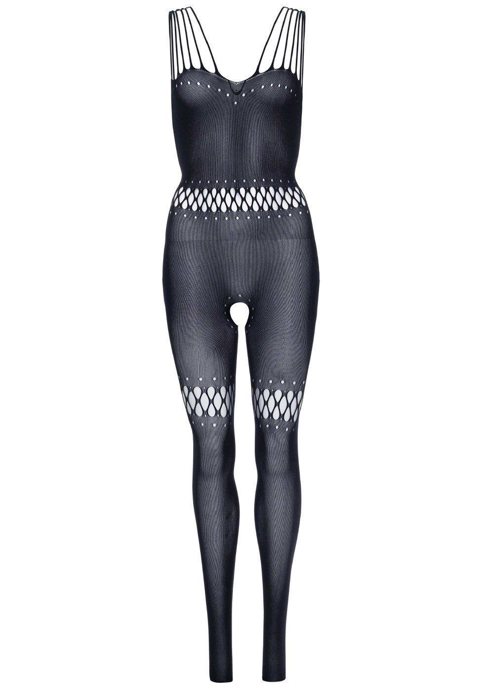 Leg Avenue Bodystocking Bodystocking mit verdrehten Trägern ouvert ...