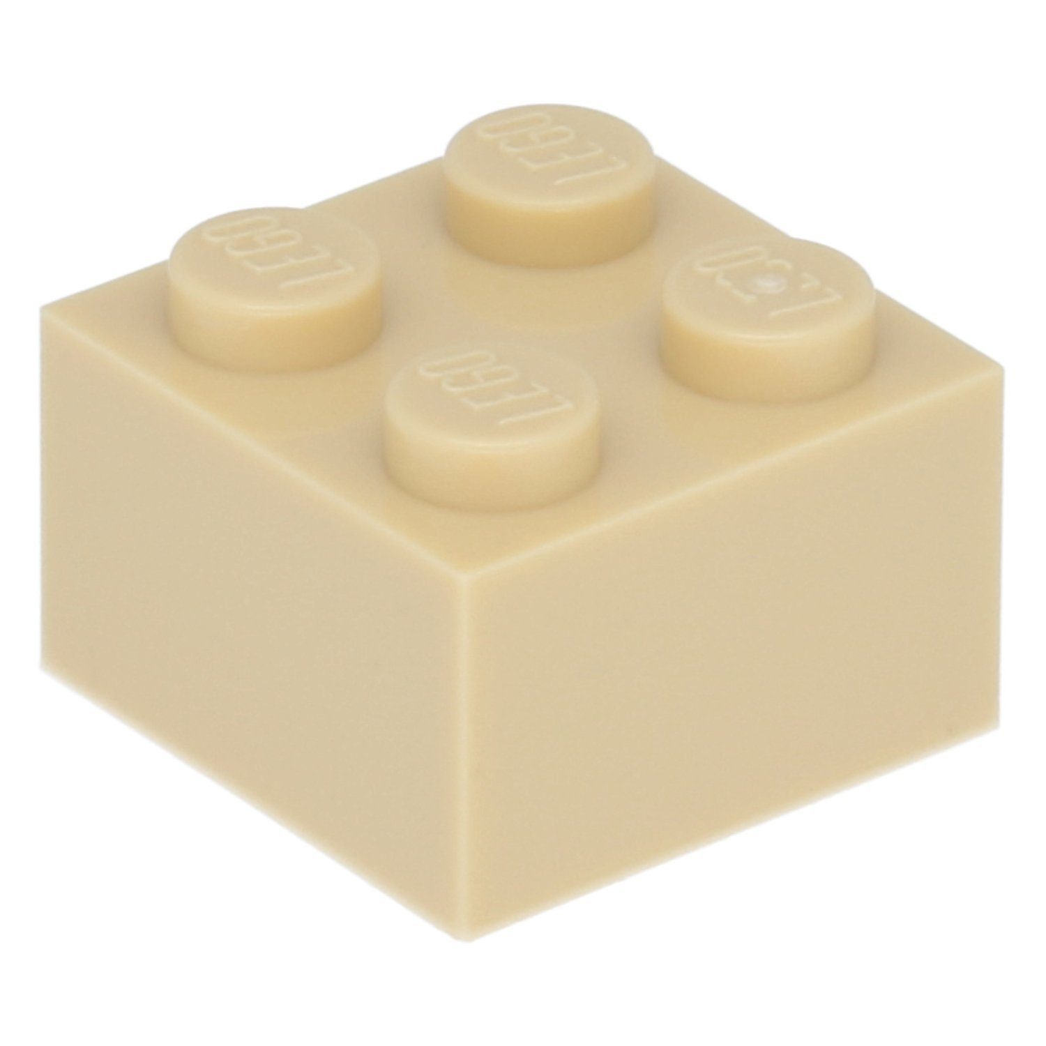 LEGO® Spielbausteine LEGO® 2X2 Steine Hochsteine Hellbeige - 3003 NEU ...