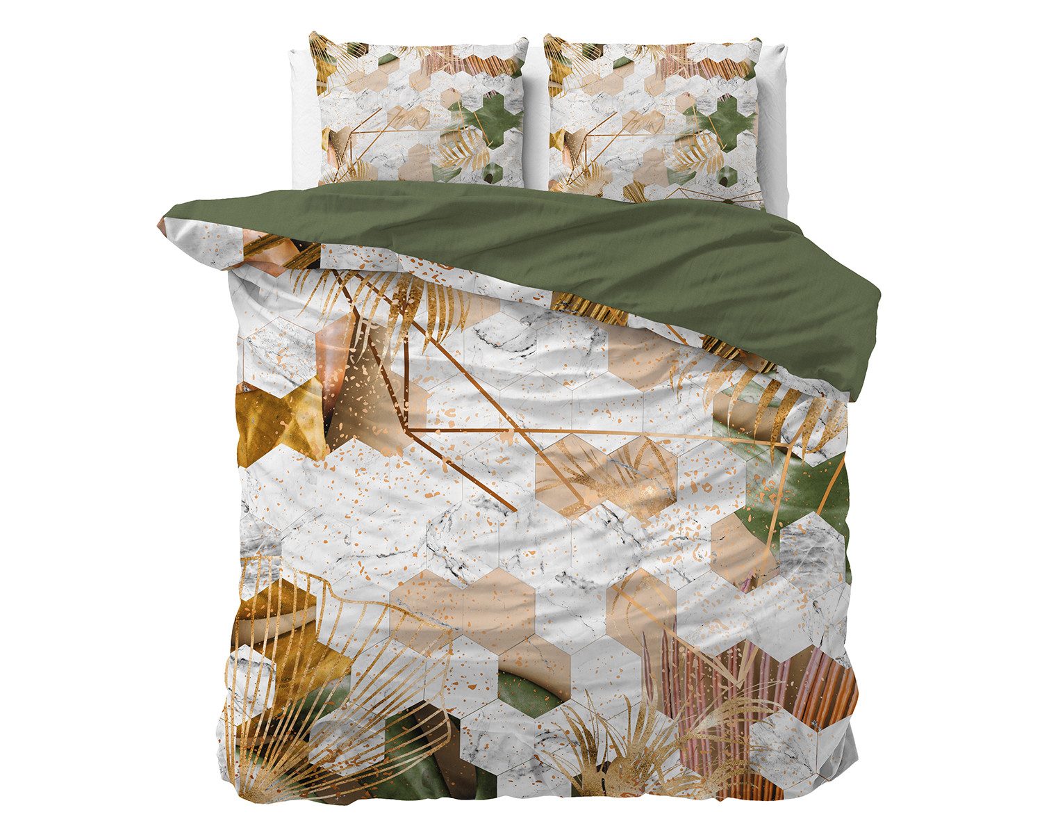 Sitheim-Europe Bettwäsche Zaza Weiß Bettbezug, 3 teilig