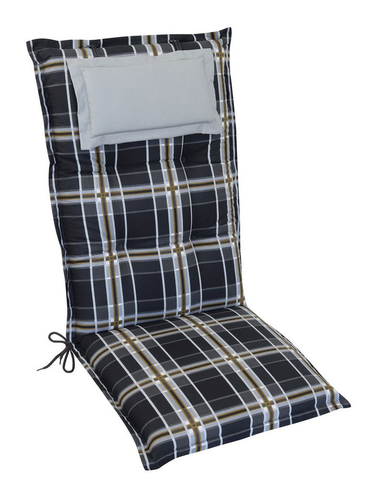 Gardissimo Hochlehnerauflage 2408 Deluxe Gartenstuhl Auflagen Kissen