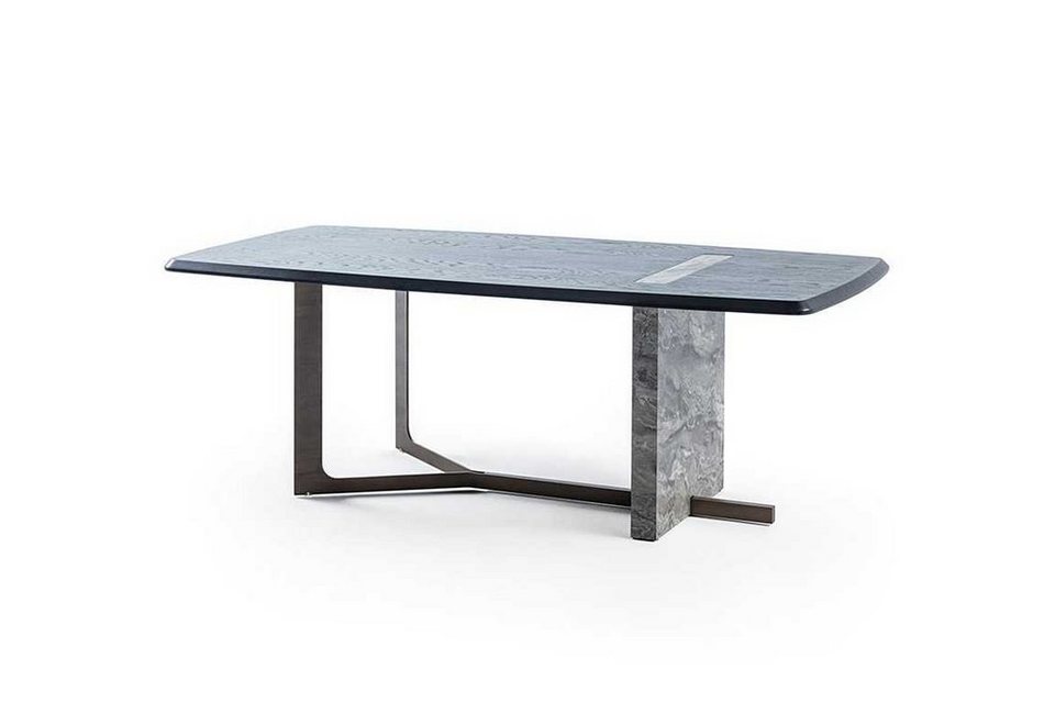 Jvmoebel Esstisch Rechteckig Modern Esstisch Grau Holz Luxus Design