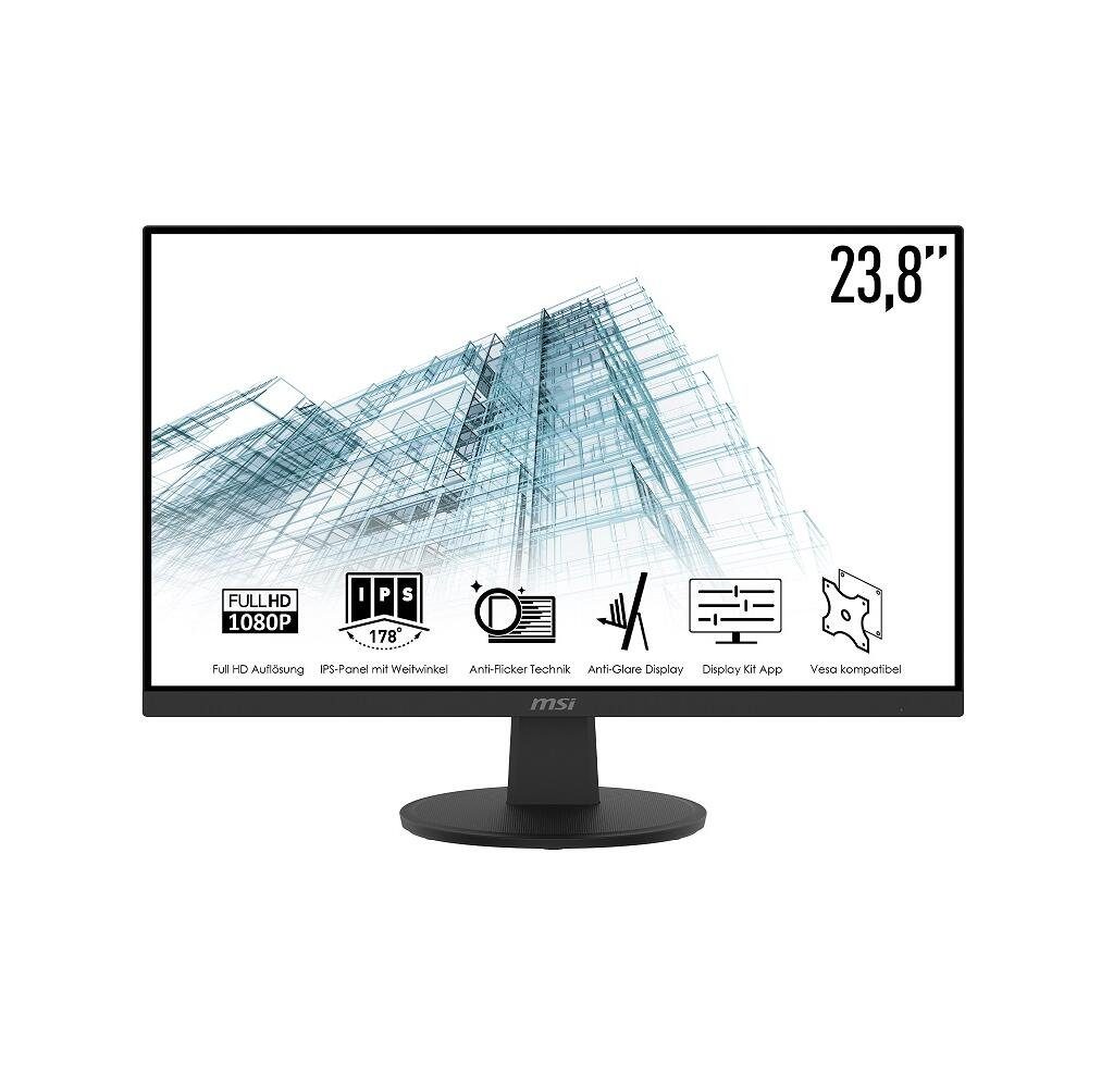 MSI PRO MP242V LED-Monitor (60 cm/23,8 ", 1920 x 1080 px, Full HD, 5 ms ...