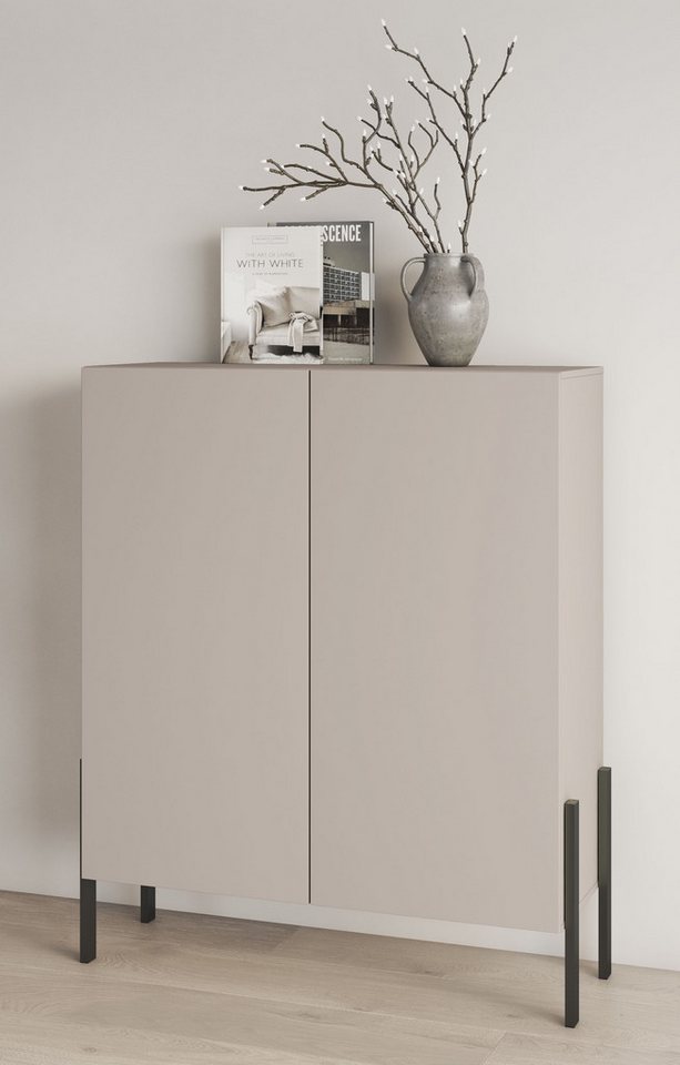 Inosign Kommode Jukon Breite 110 Cm Moderne Grifflose Hochschrank