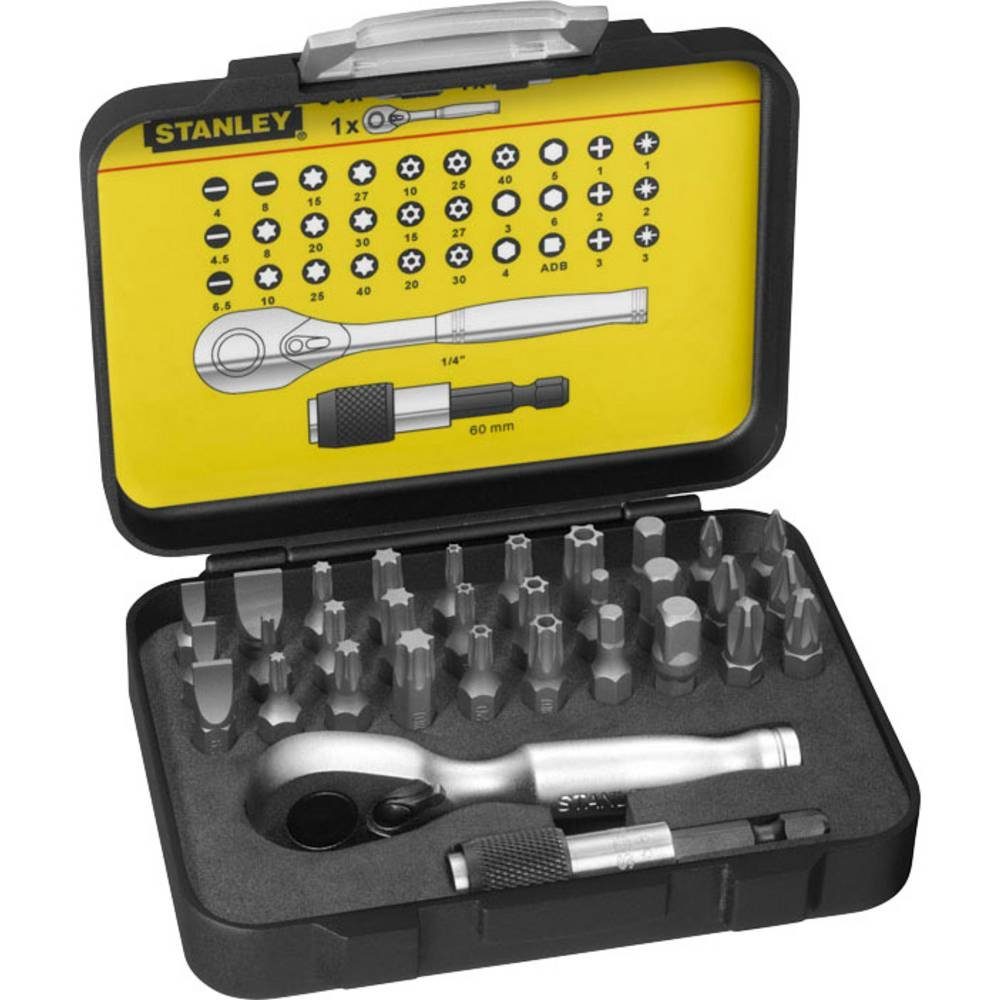 STANLEY Bit-Set Bit-Satz 32tlg + Miniknarre