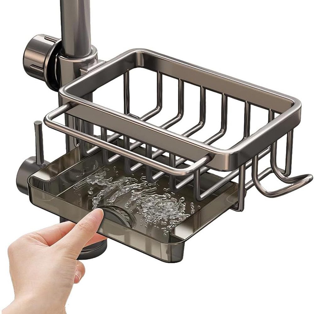 Coonoor Küchenorganizer Set Organizer Für Die Küchenspüle Edelstahl