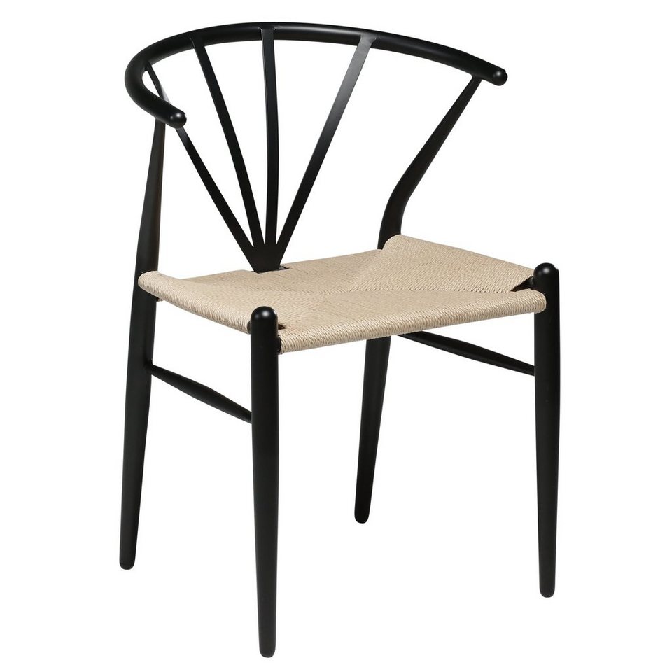 Ebuy24 Esszimmerstuhl 2er Set Danform Delta Esszimmerstuhl Schwarz Lacki