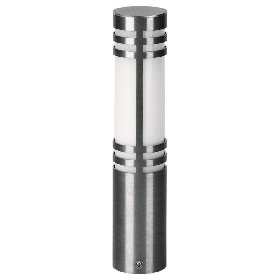 Click Licht Sockelleuchte Sockelleuchte A 92805 Edelstahl Opalglas