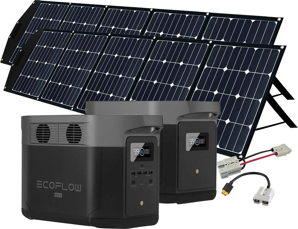 Ecoflow Solaranlage Delta Max 2000 2 X 225w Offgridtec® Faltbares