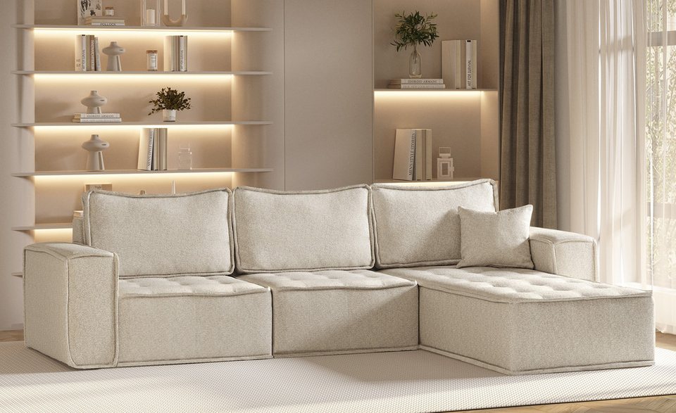 Kaiser Möbel Ecksofa L Förmige Bohoo Maxi Ecke In Zeitlosem Design