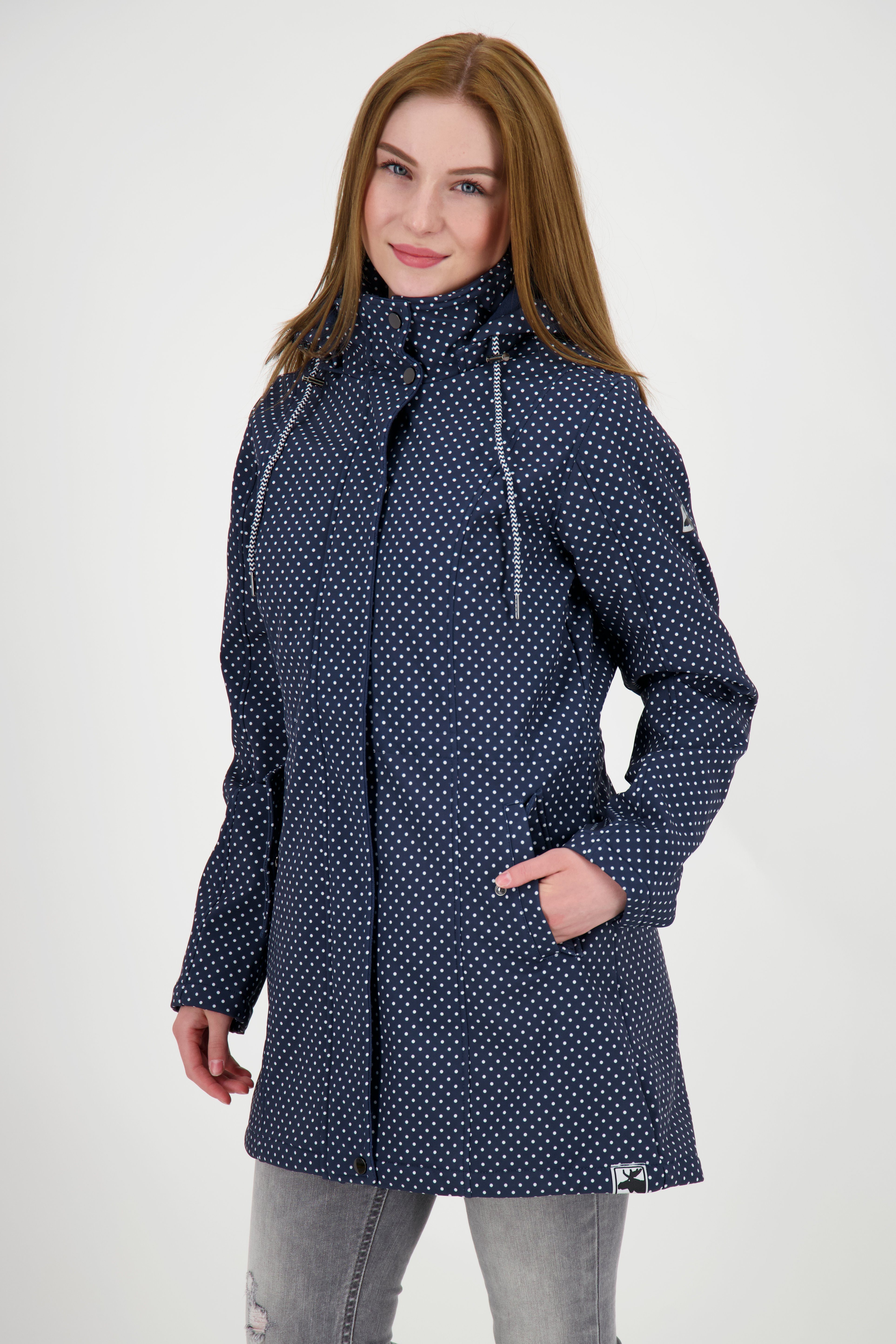 Deproc Active Softshellmantel Twin Peak Dots Women Auch In Großen