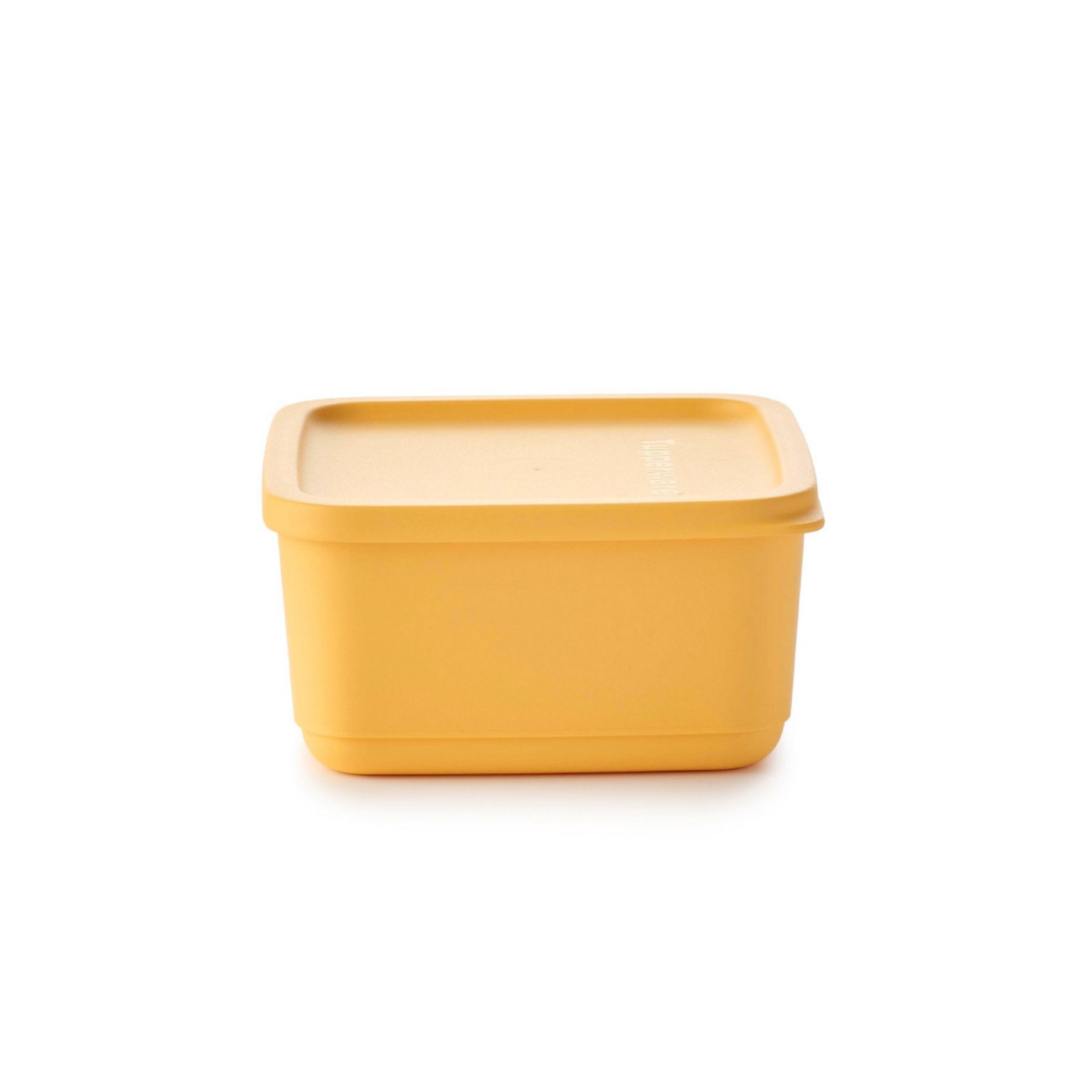 TUPPERWARE Vorratsdose Tupperware Cubix Dose 650ml in gelb, Bonboniere