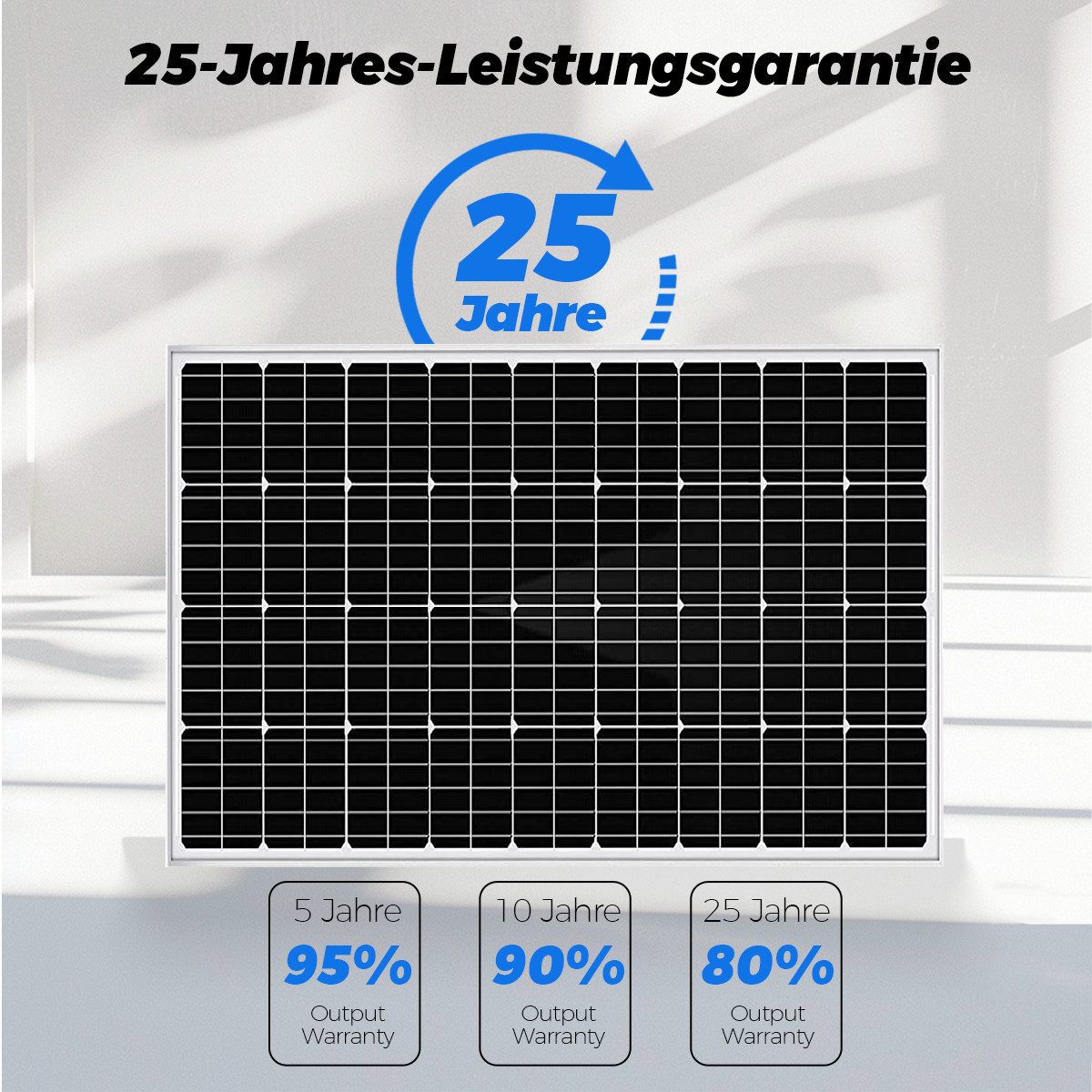 Rhein Beleuchtung Solarmodul 200W Solarmodul Solarpanel Mono ...
