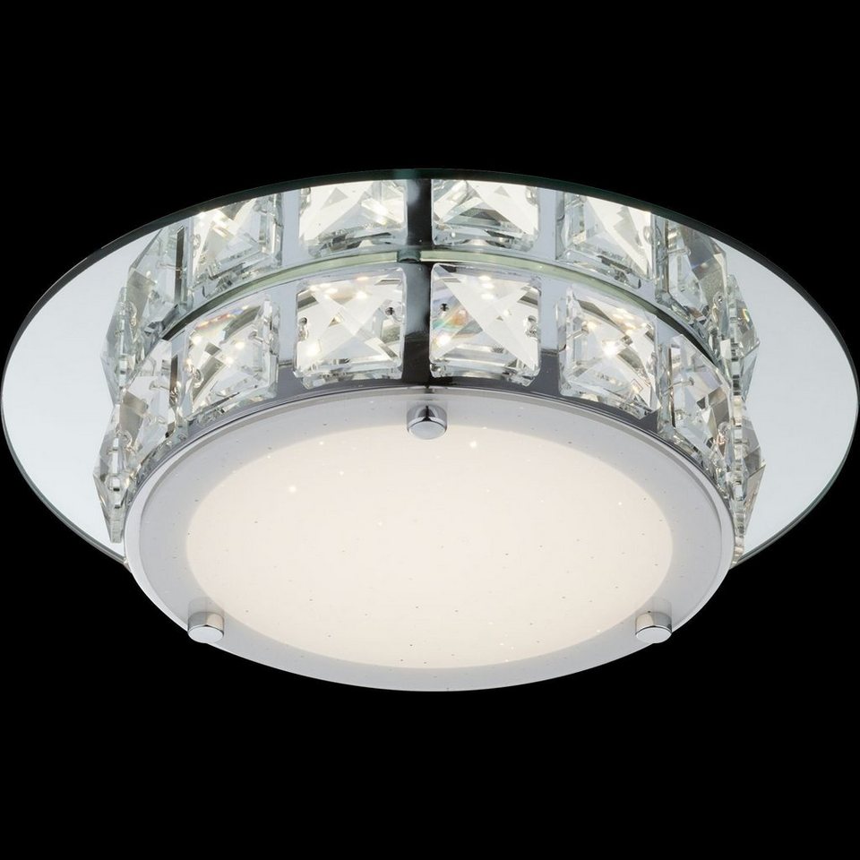 Globo Deckenleuchte Globo Deckenleuchte Wohnzimmer Kristall Deckenlampe