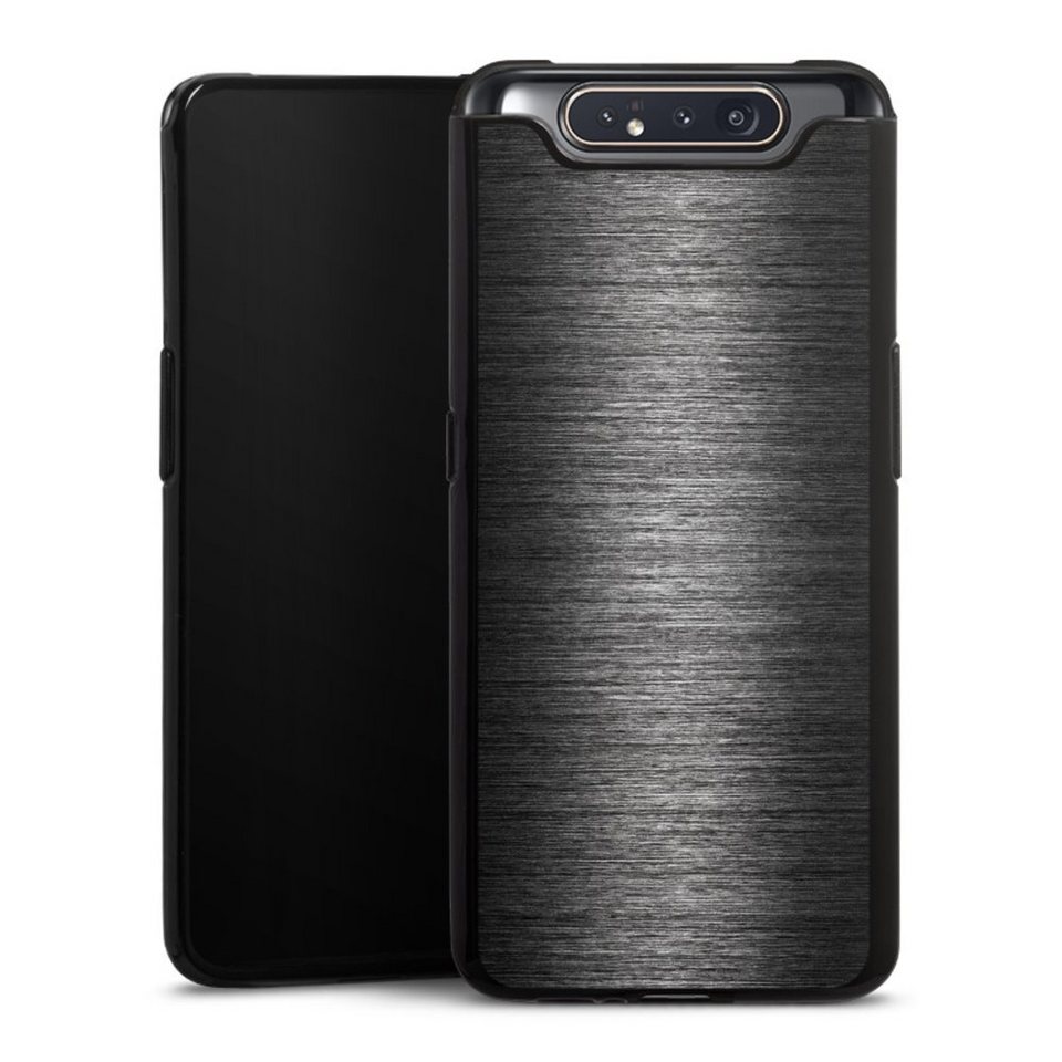 Deindesign Handyhülle Metal Look Anthrazit Samsung Galaxy A80