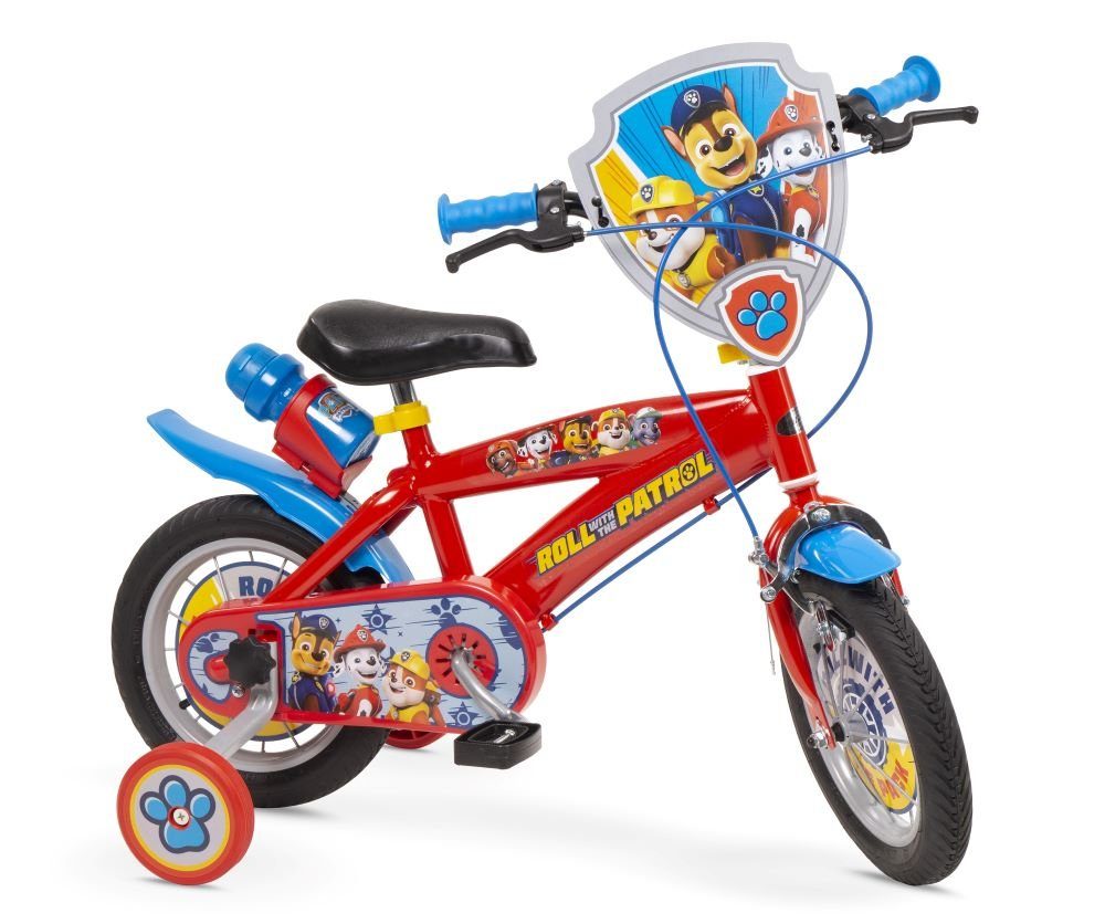 Toimsa Bikes Kinderfahrrad 12 Zoll Kinder Jungen Fahrrad Rad Bike Paw Patrol Blau Rot Toimsa, 1 ...