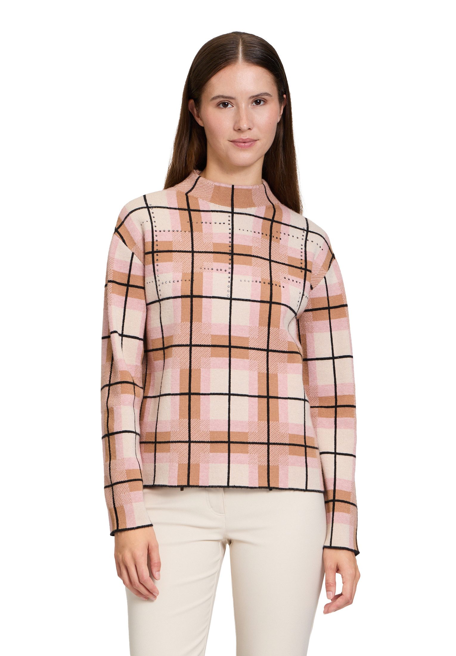 Betty Barclay Strickpullover Betty Barclay Strickpullover kariert (1 ...