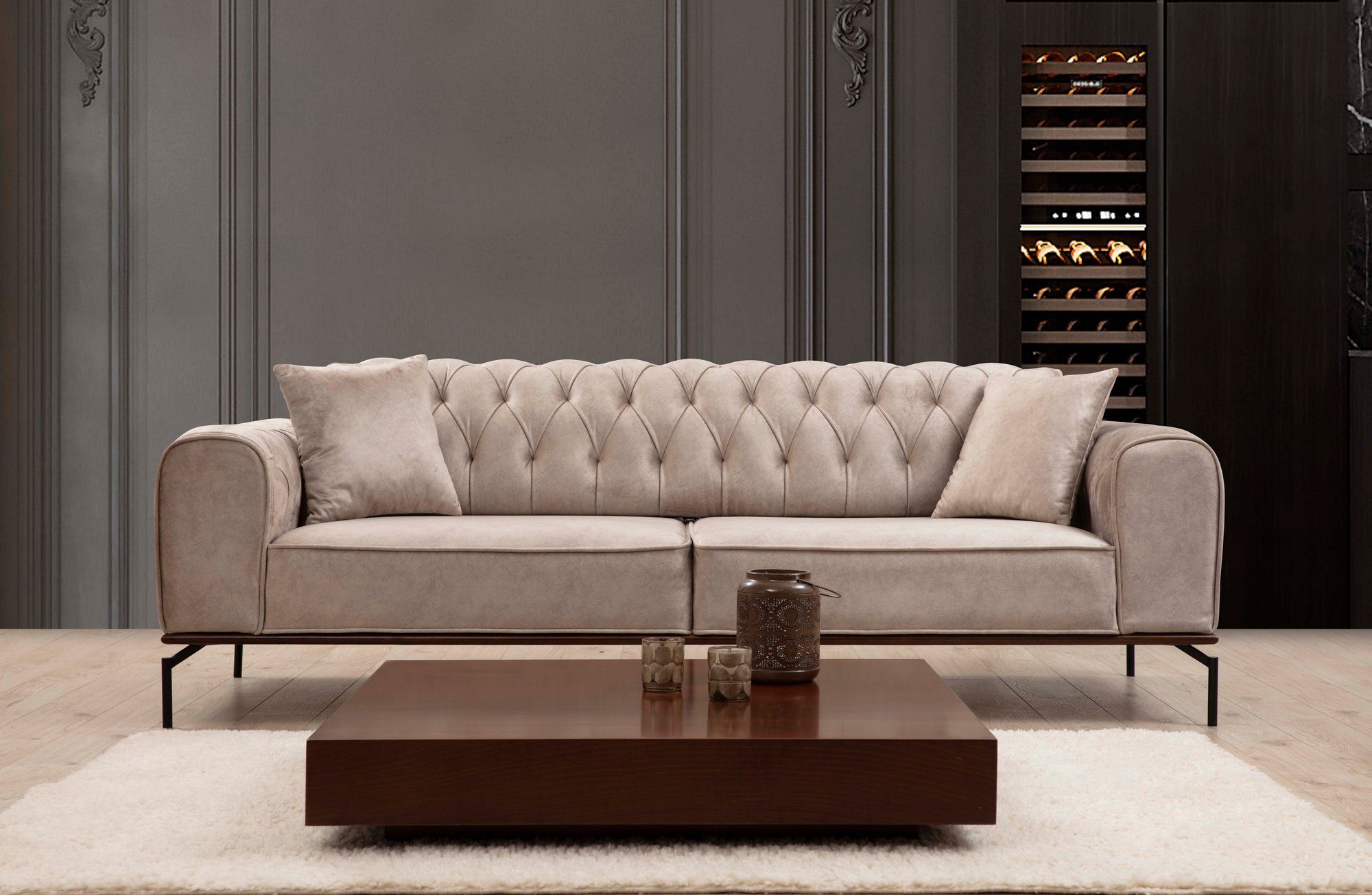 Skye Decor Sofa ARE1341-3-Sitz-Sofa-Bett