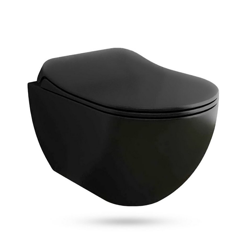 Alpenberger Tiefspül Wc Alpenberger Wc Mit Wc Sitz Schwarz Toilette
