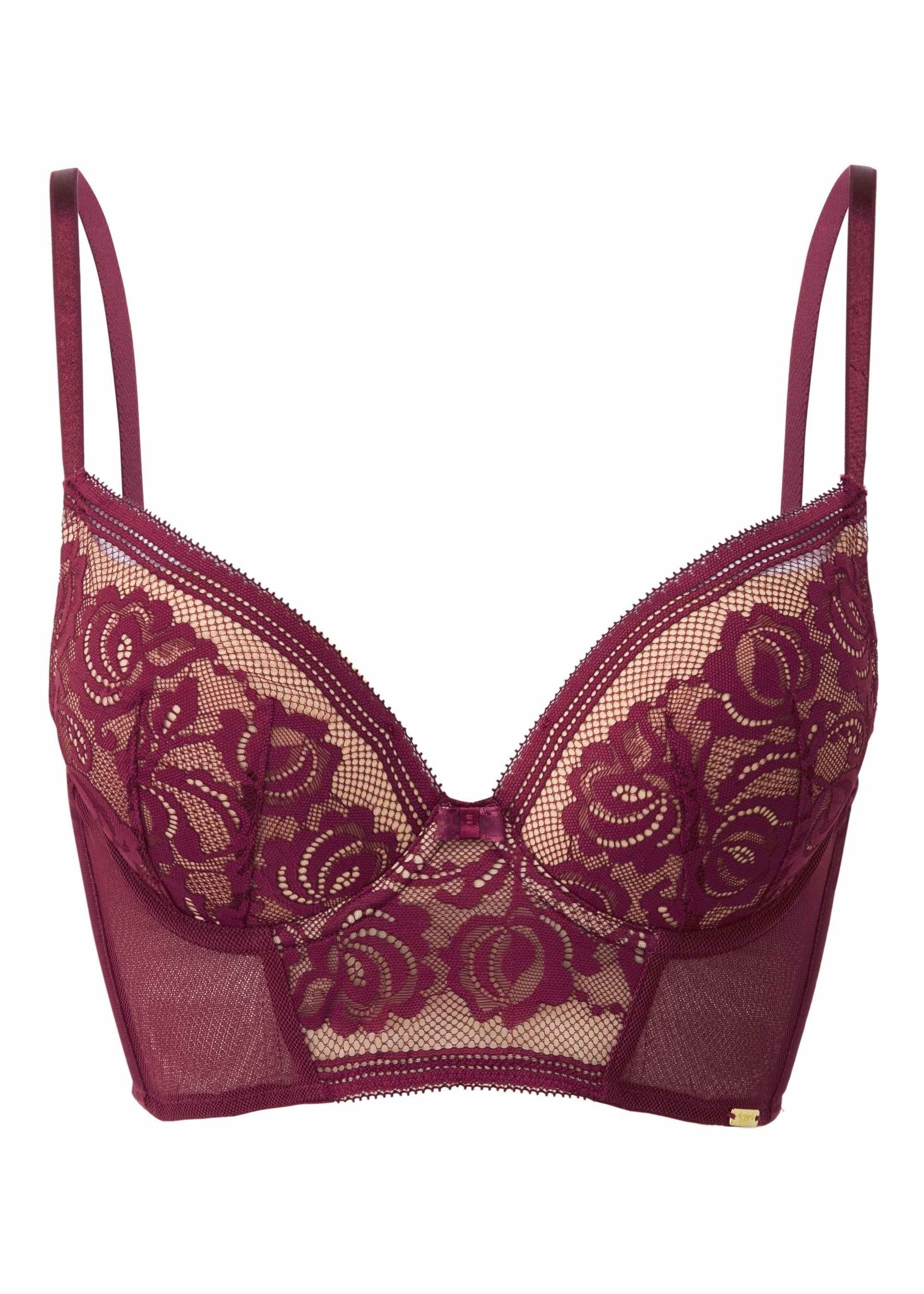 Gossard Longline-BH Encore Push-Up Longline BH Black/Natur (Longline BH ...