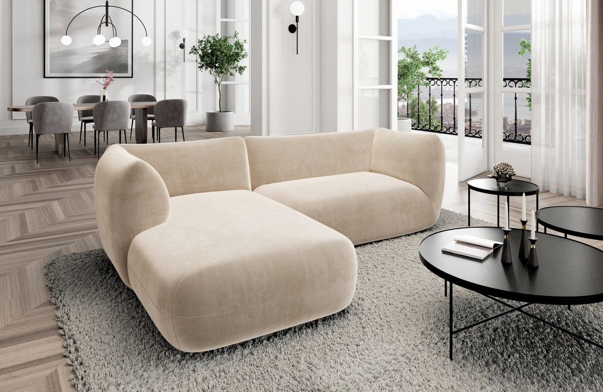 Sofa Dreams Ecksofa Stoff Eckcouch Polstersofa Eck Sofa Madrid L Form ...