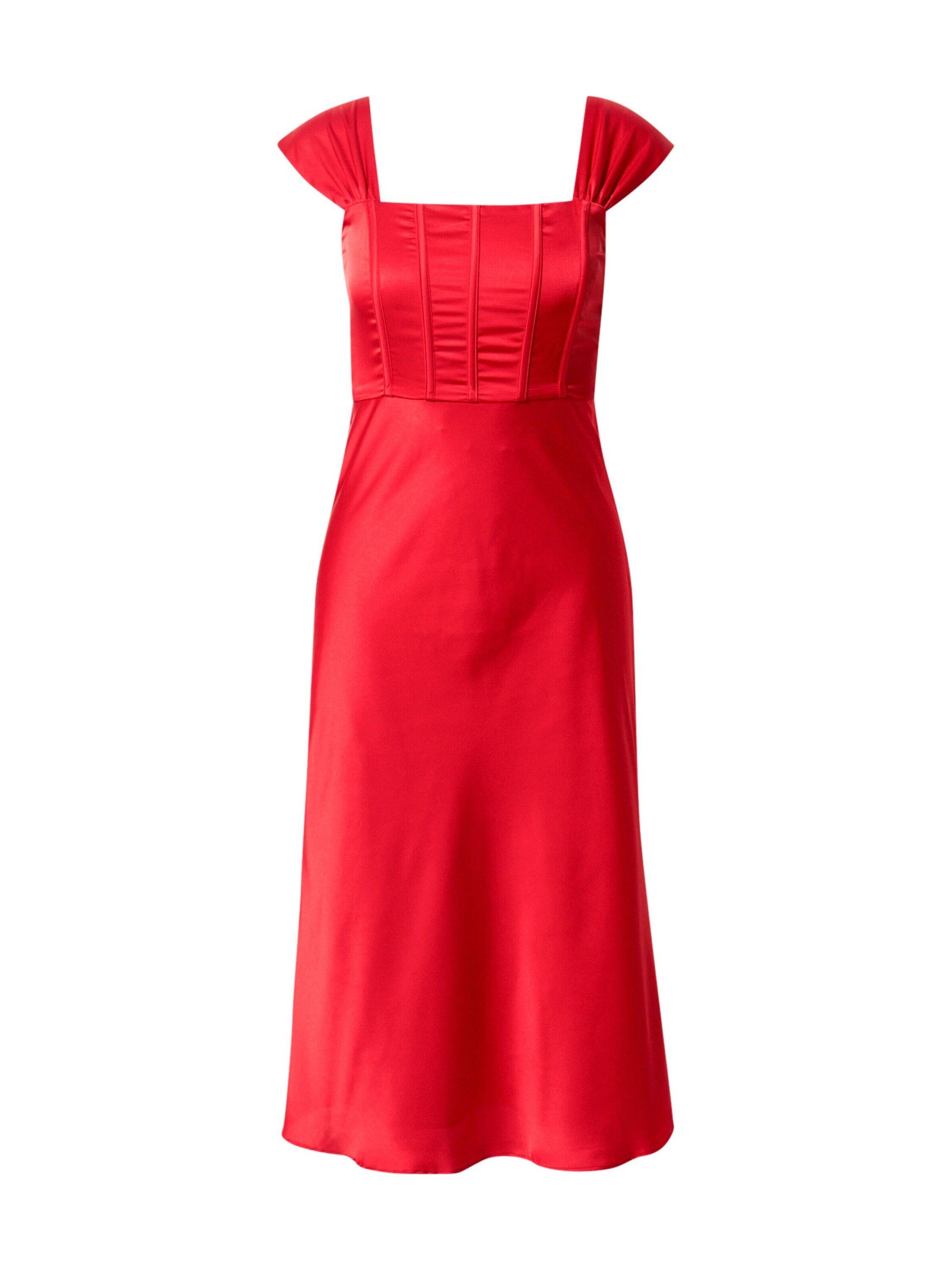 True Decadence Abendkleid (1-tlg) Drapiert/gerafft, Abgesteppter Saum/Kante