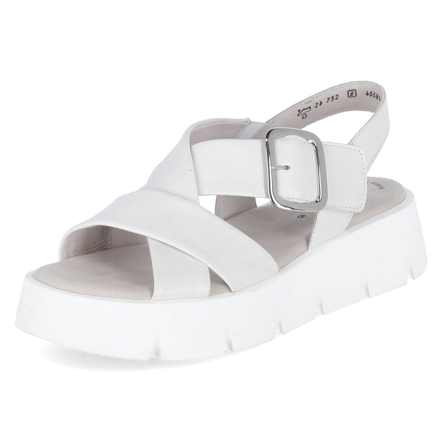 Gabor Gabor Damen Plateau Sandale creme Sandale, Hochwertige Materialien