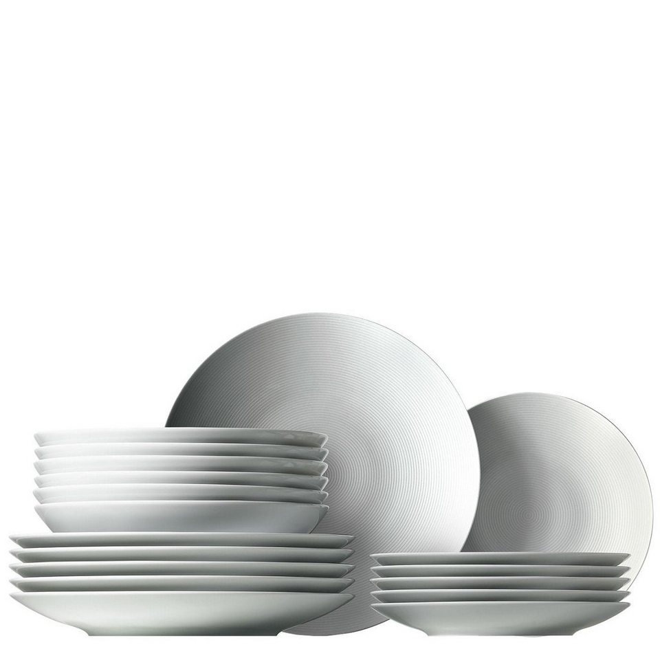 Thomas Porzellan Kombiservice Loft By Rosenthal Weiß Set 18 Tlg 18