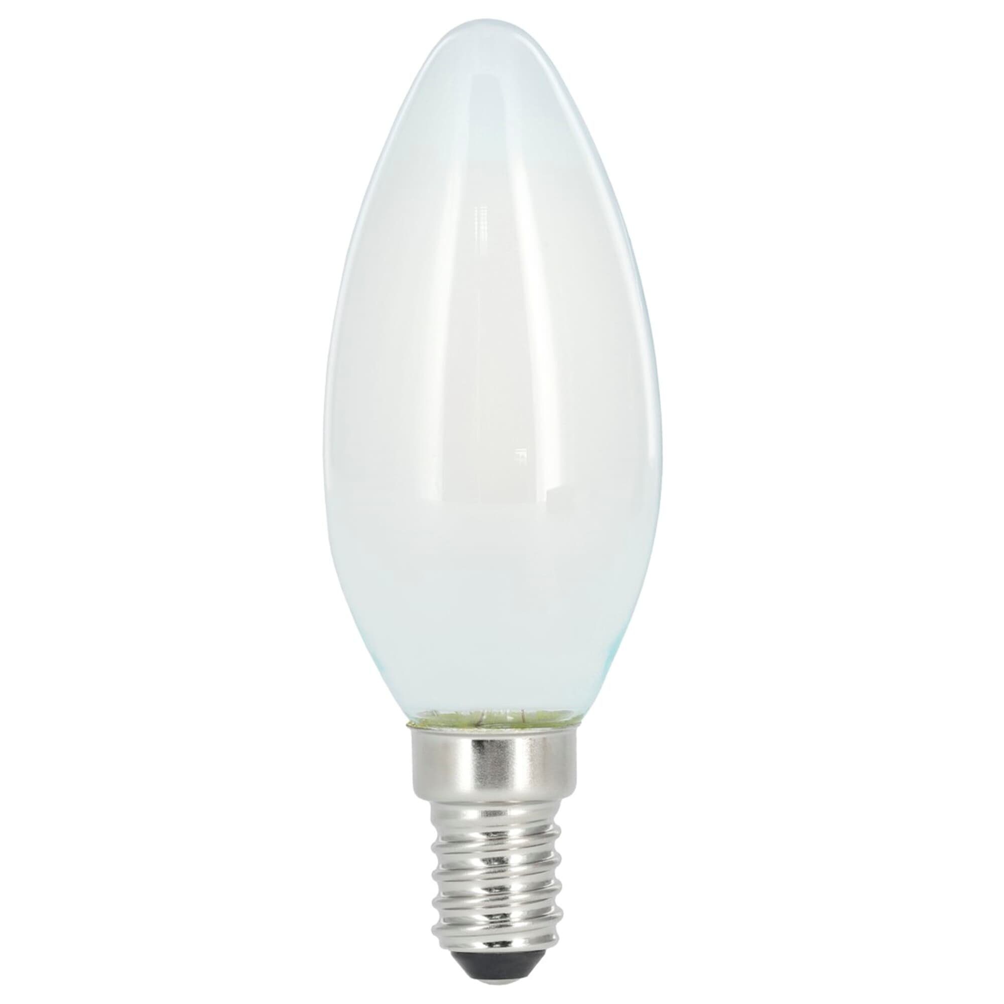 Xavax »LED-Filament, E14, 470lm ersetzt 40W, Kerzenlampe,« LED-Leuchtmittel, E14, 1 St., Warmweiß