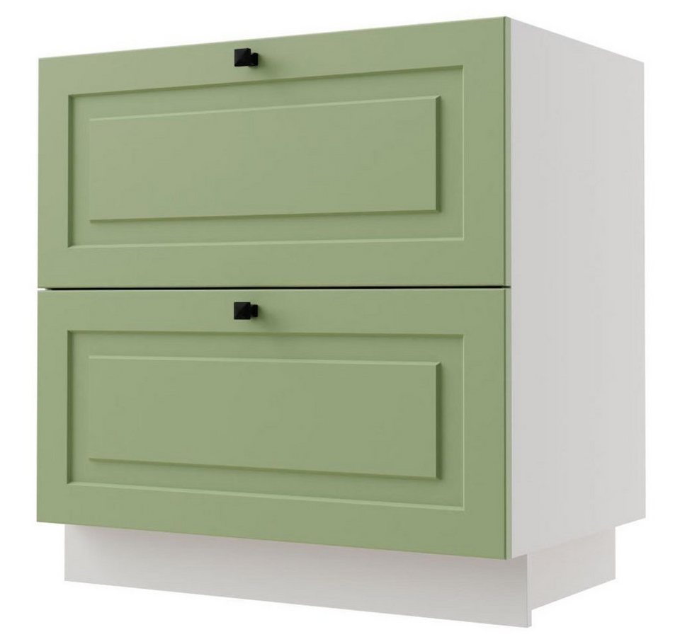 Feldmann Wohnen Unterschrank Rimini Rimini 1 St 80cm Front Und