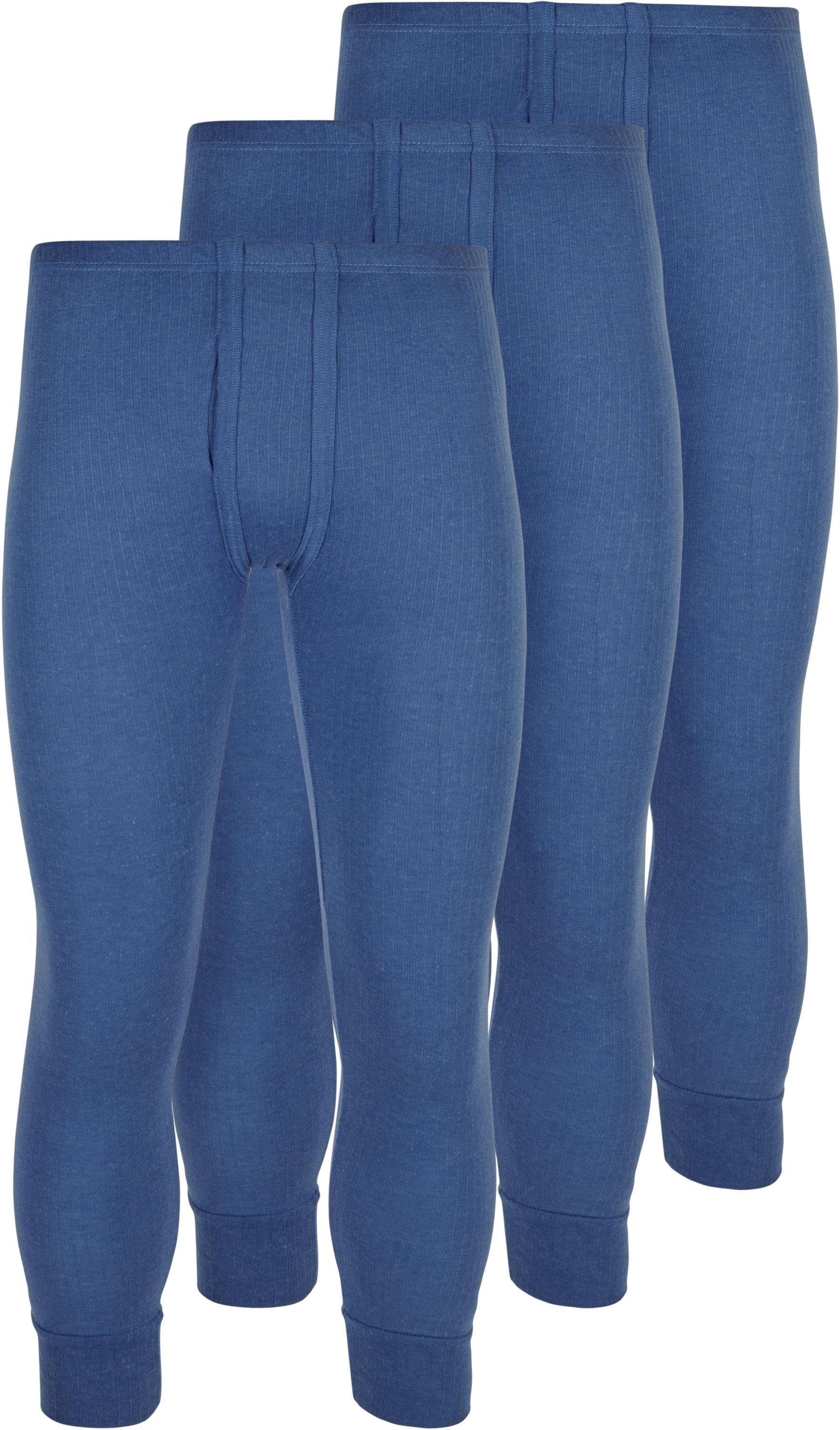 Normani Thermounterhose 3 Stück Herren Thermo Unterhose