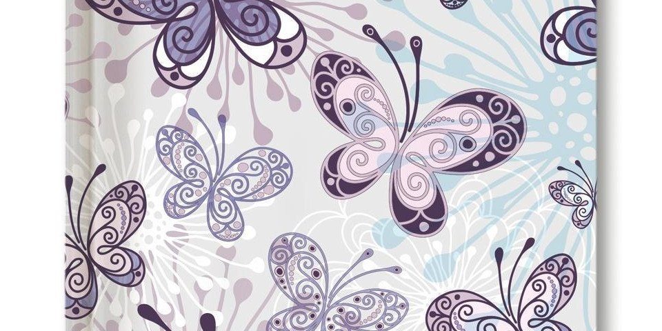 Alpha Edition Terminkalender Ladytimer Butterflies 2017 - A6