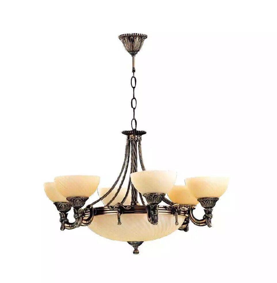 Jvmoebel Kronleuchter Beige Lüster Deckenleuchter Modern Kronleuchter