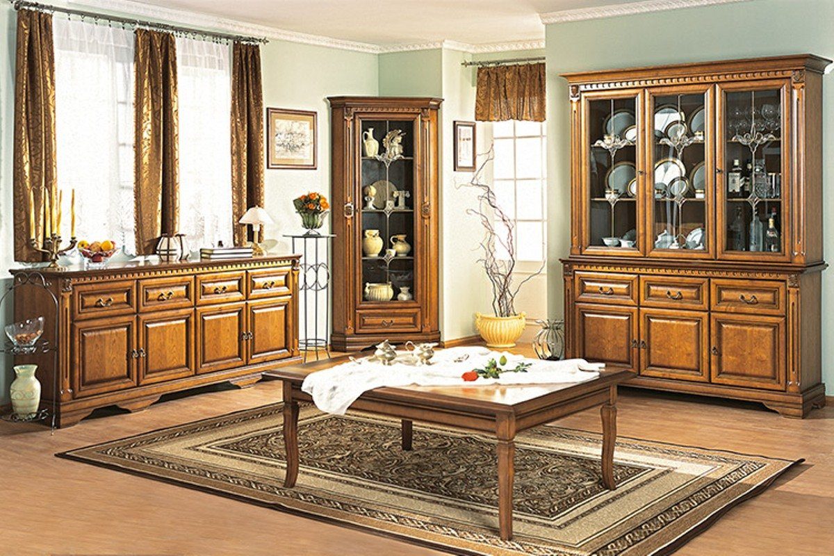 Jvmoebel Vitrine Klassische Vitrine Vitrinenschrank Vitrinen