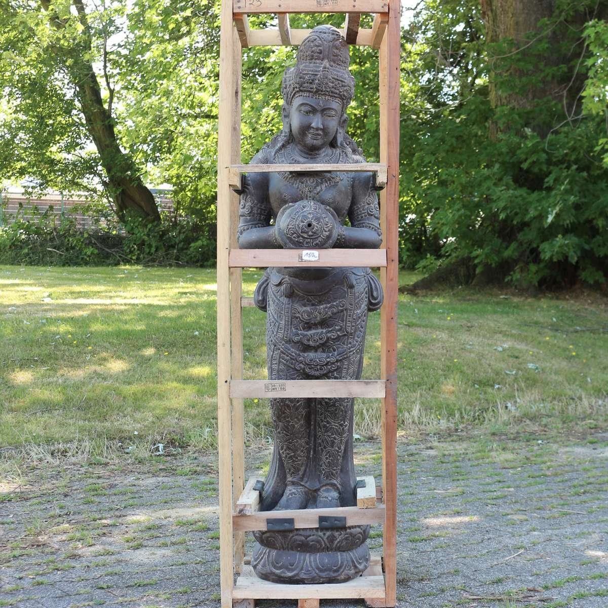 Oriental Galerie Dekofigur Große Devi Garten Steinfigur Mit