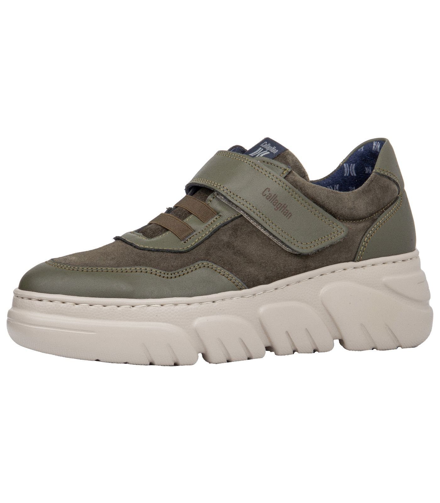 CallagHan Sneaker Leder/Textil Plateausneaker