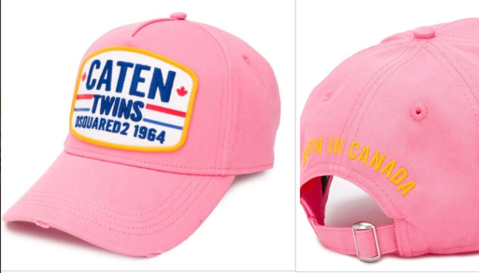 ᐅ Dsquared2 Baseball Cap Dsquared2 Icon Caten Twins 1964 Baseball Cap ...