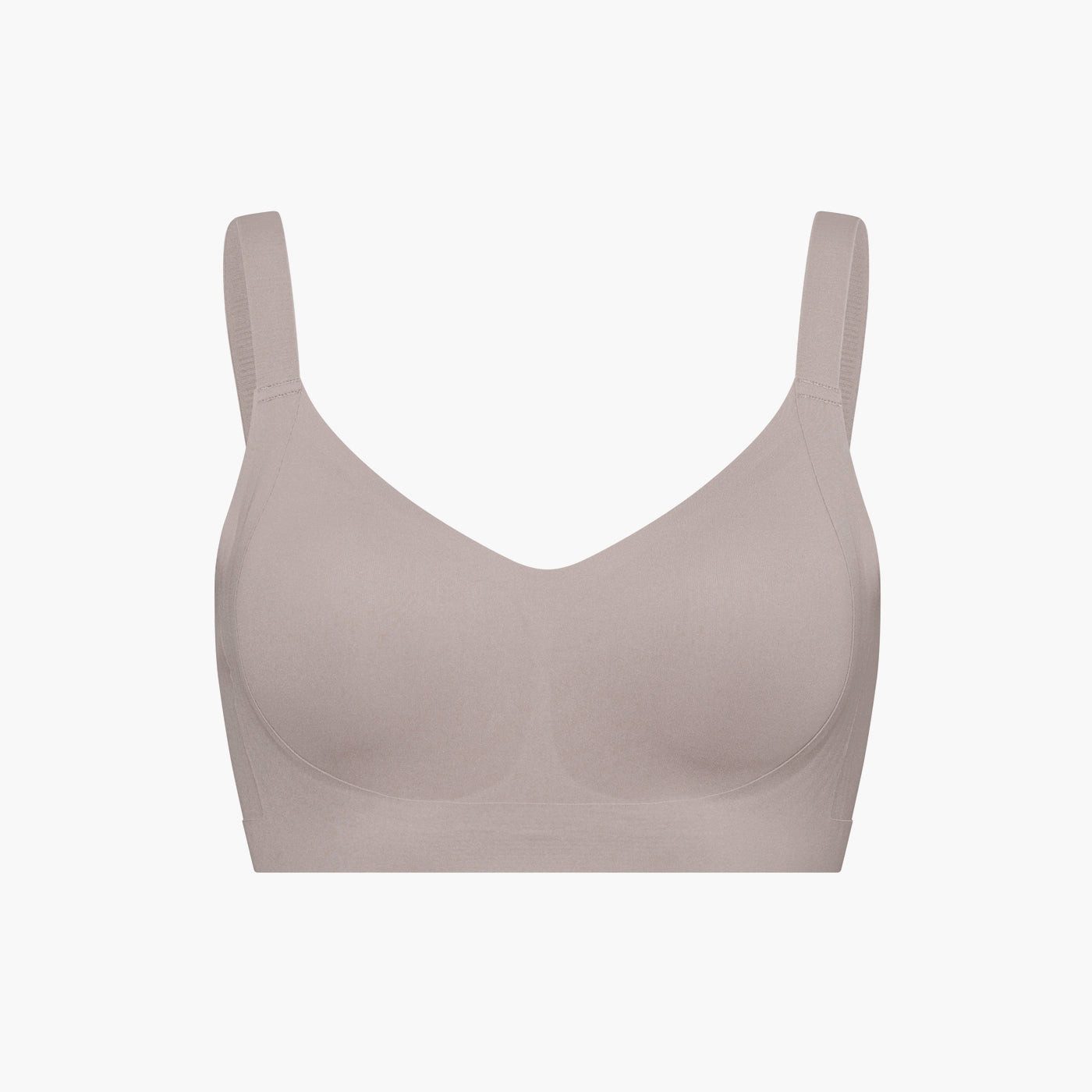 cfab (creamy fabrics) Bügelloser BH Seamless Compact Push-Up BH-Graphit ...