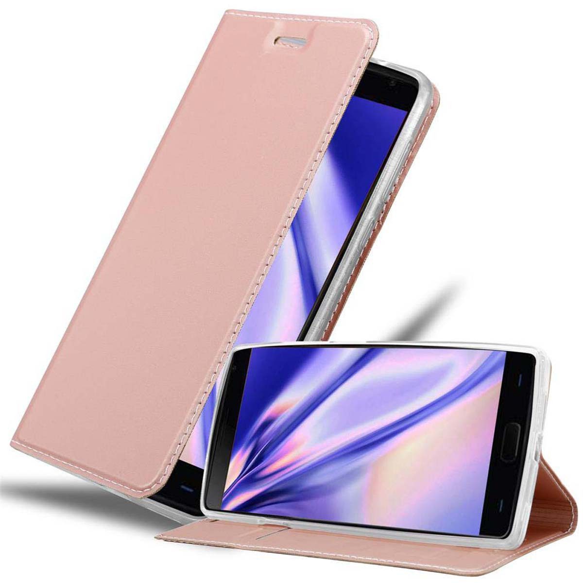 Cadorabo Handyhülle Oneplus 2 Oneplus 2 Klappbare Handy Schutzhülle